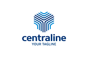 Central Line Logo, a Branding & Logo Template by brandphant