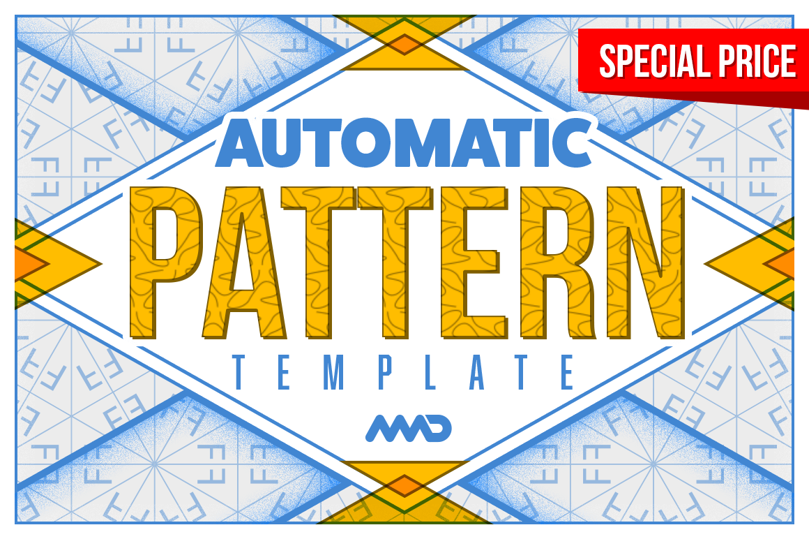 Automatic Pattern Template, a Pattern Graphic by New-Media-Design
