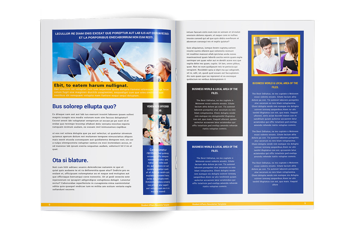 Multipurpose Newsletter Template 04, a Brochure Template by Layout Design