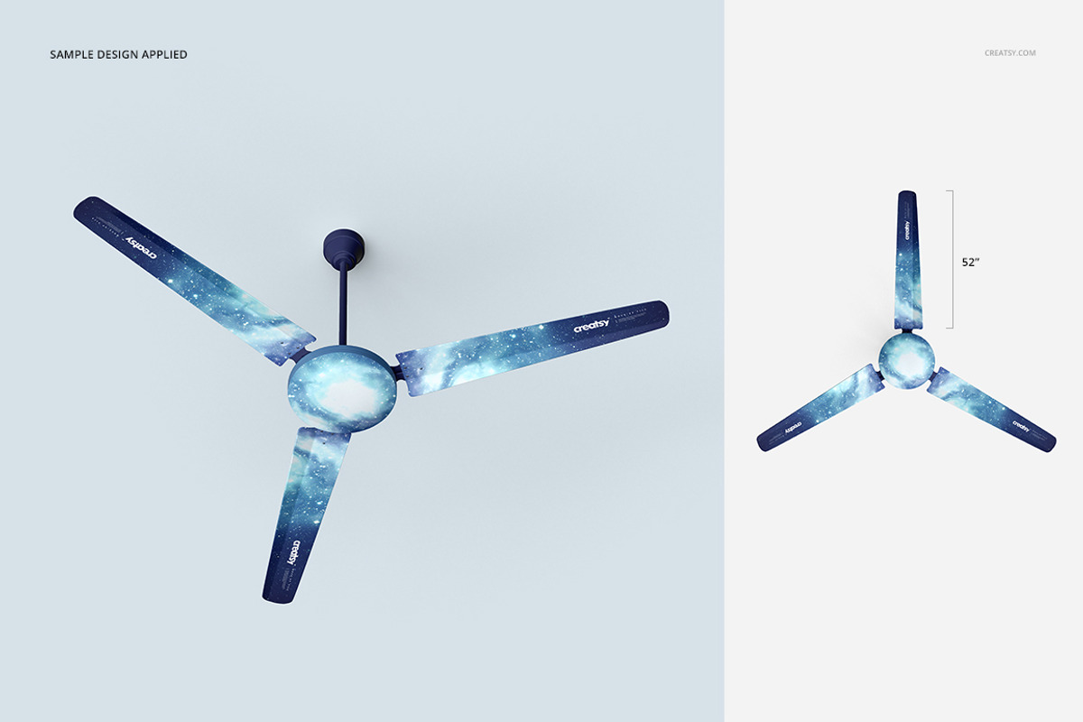 Fan Mockup Set Many Types, a Product Mockup by creatsy2