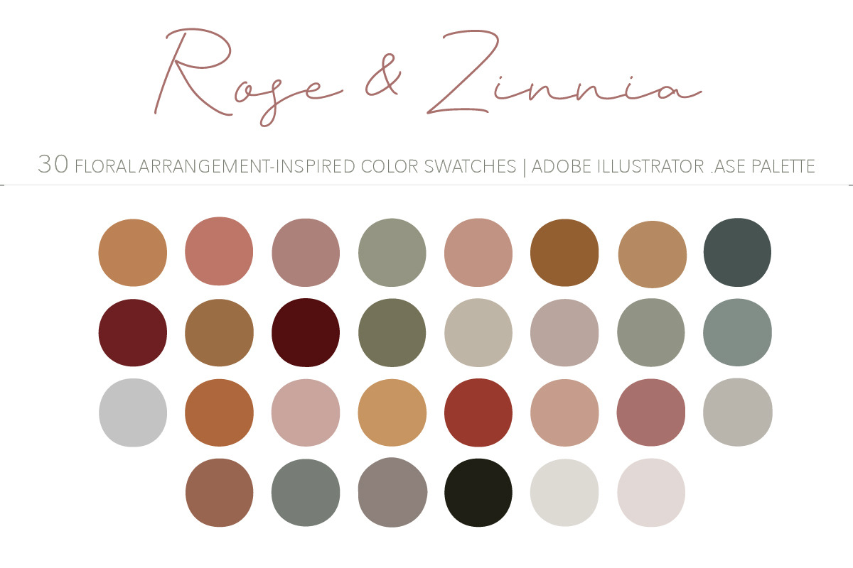 Illustrator Color Palette BUNDLE V1, a Palette Add-On by Jennadesigns