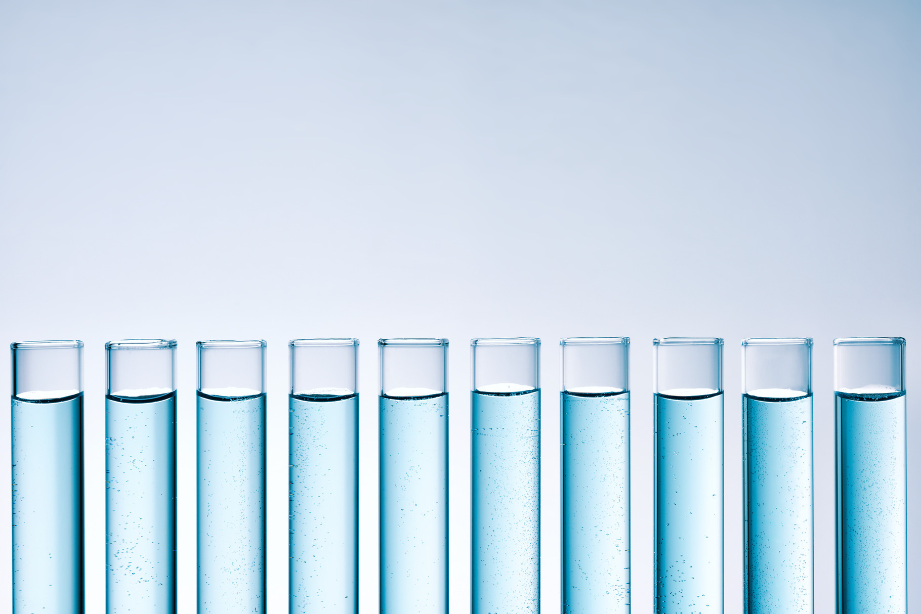 Row of full test tubes front, an Industrial Photo by Davizro's Market ...