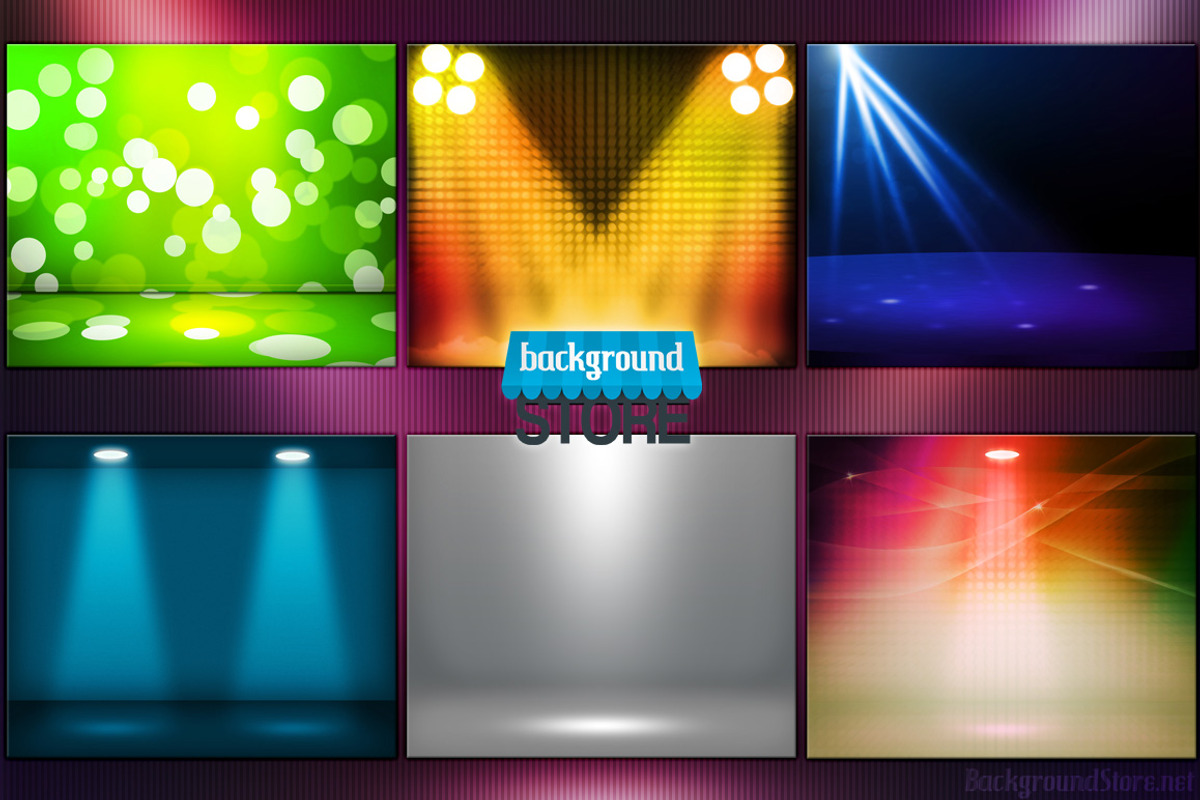 Spotlight Backdrops Bundle, a Texture Graphic by Backgrounds Store