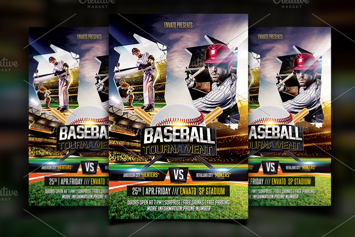 Baseball Flyer, a Flyer Template by Basez Flyers