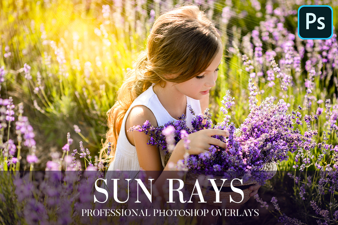 Sun Rays Overlays Photoshop, a Plug-in Add-On by FixThePhoto | Creative ...