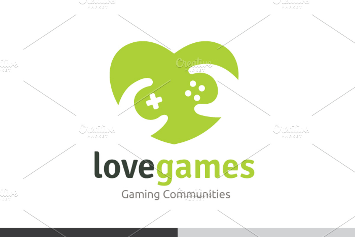 Love Game, a Branding & Logo Template by Vectorwins Premium Shop
