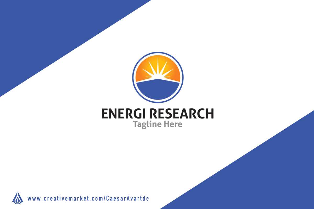 Energy Research Logo Template, a Branding & Logo Template by Avartde ...