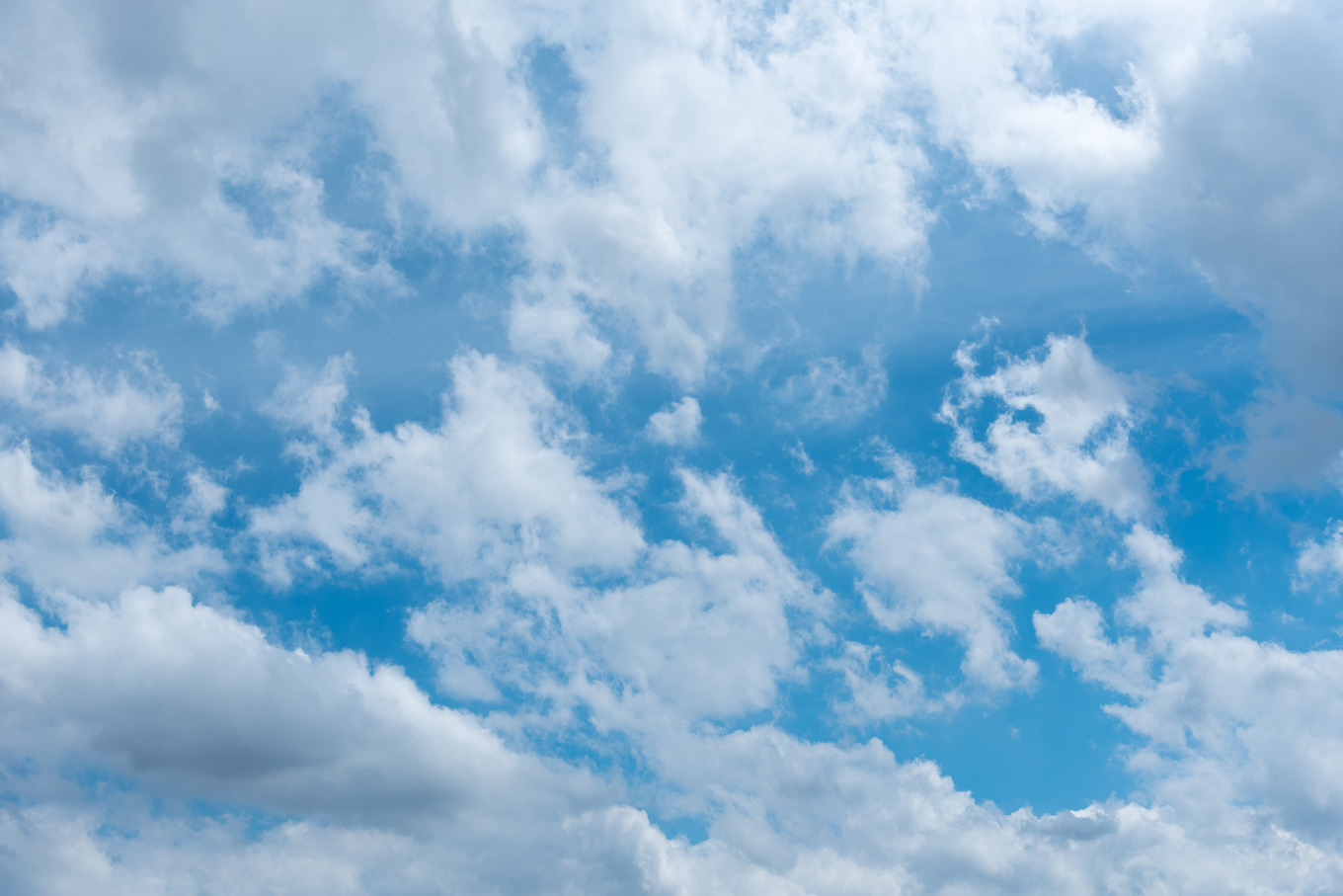 Blue sky and white clouds featuring air, background, and beautiful, a ...