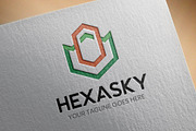 Hexasky Logo Template, a Branding & Logo Template by BdThemes