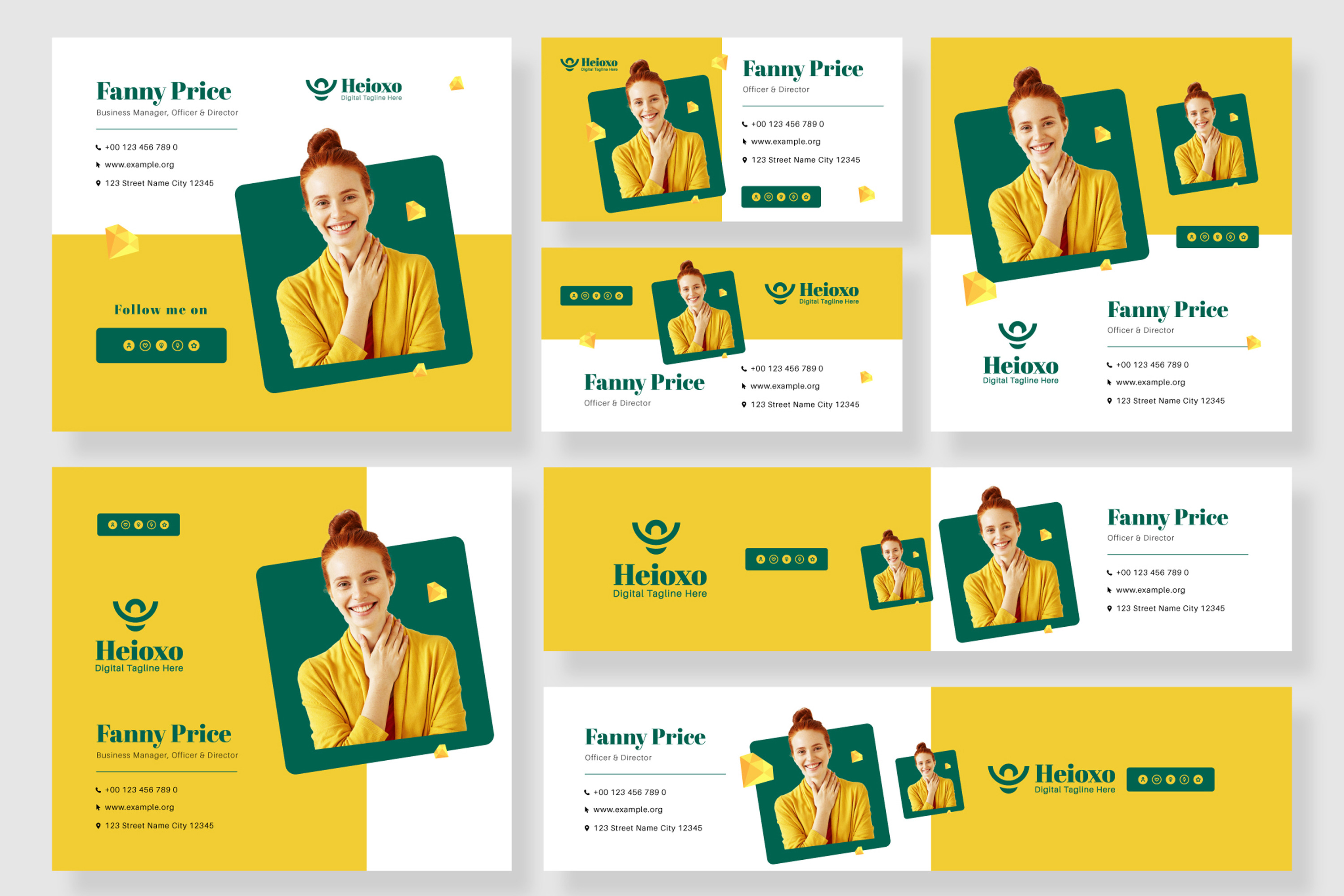 Email Signature Layout Template