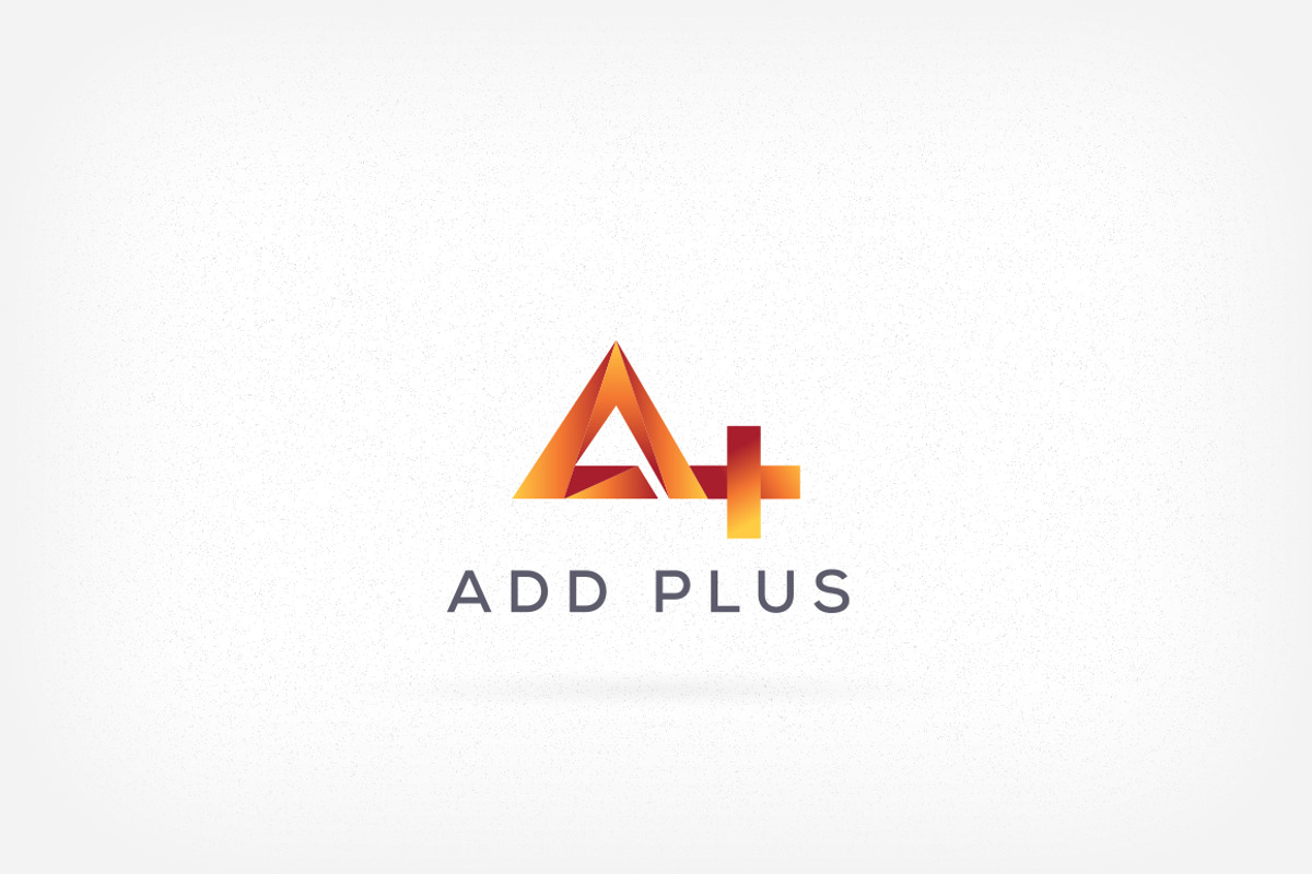 Letter A Plus Logo, a Branding & Logo Template by NasirGrfx