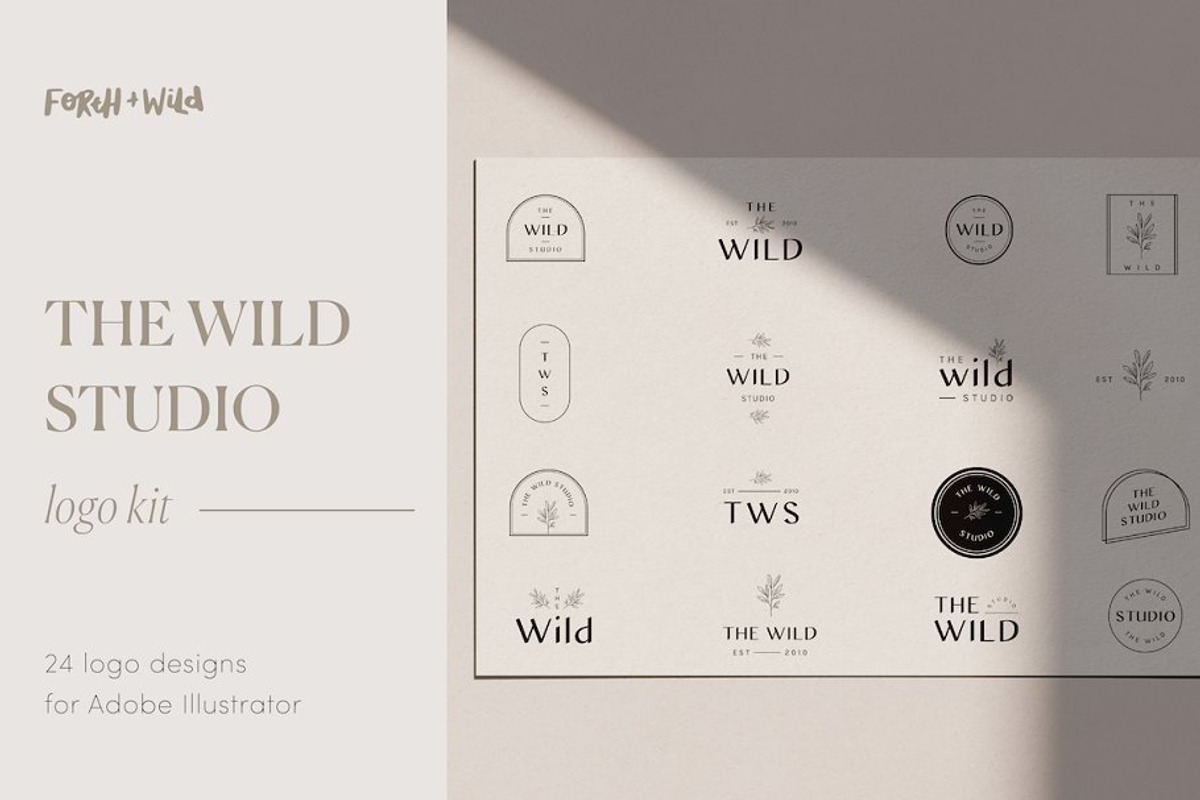 Ultimate Modern Logo Bundle, a Branding & Logo Template by Forth and Wild