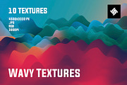 10 Wavy Backgrounds / Textures | Textures ~ Creative Market