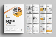 Business Plan Layout Design Template, a Brochure Template by ...