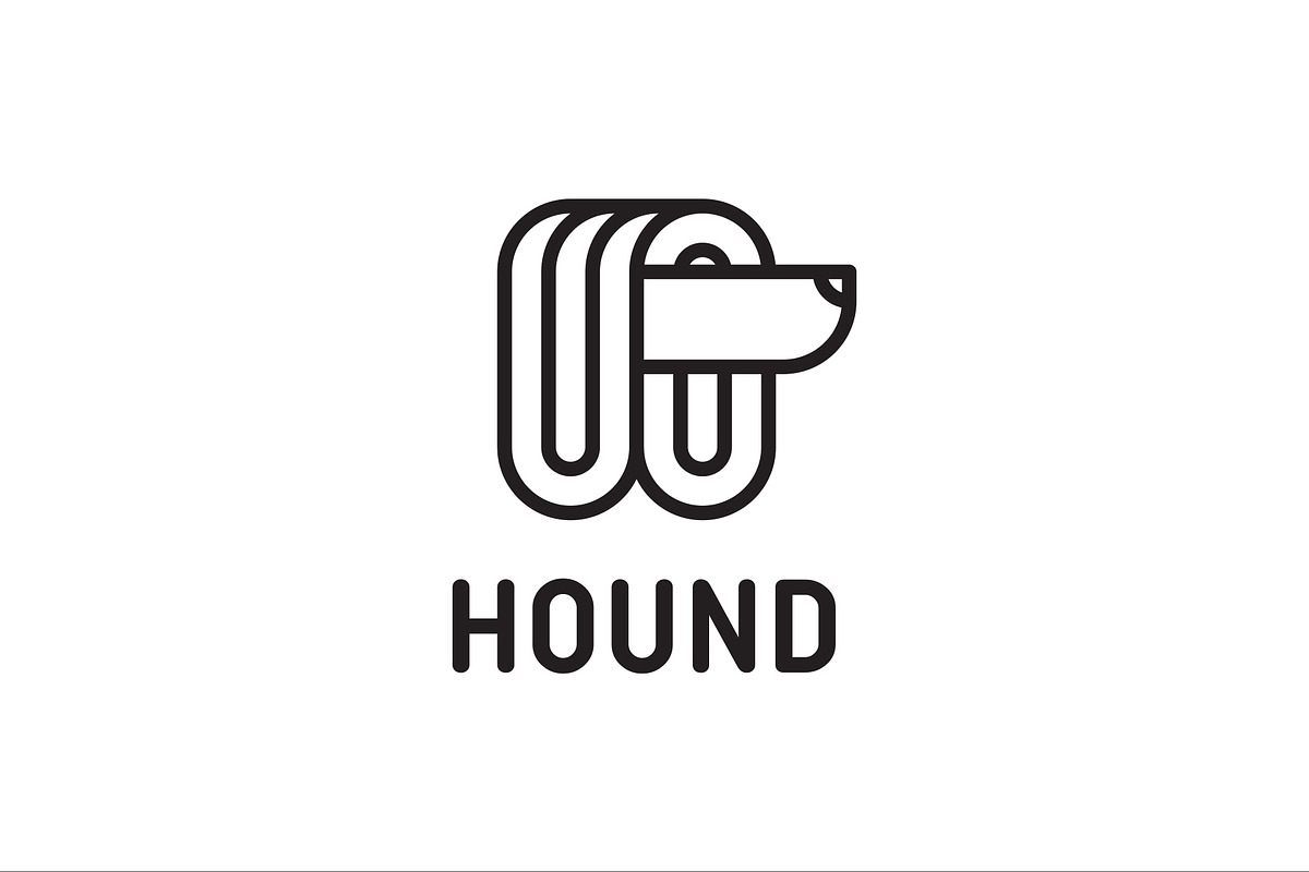 Hound Logo, a Branding & Logo Template by Last Spark