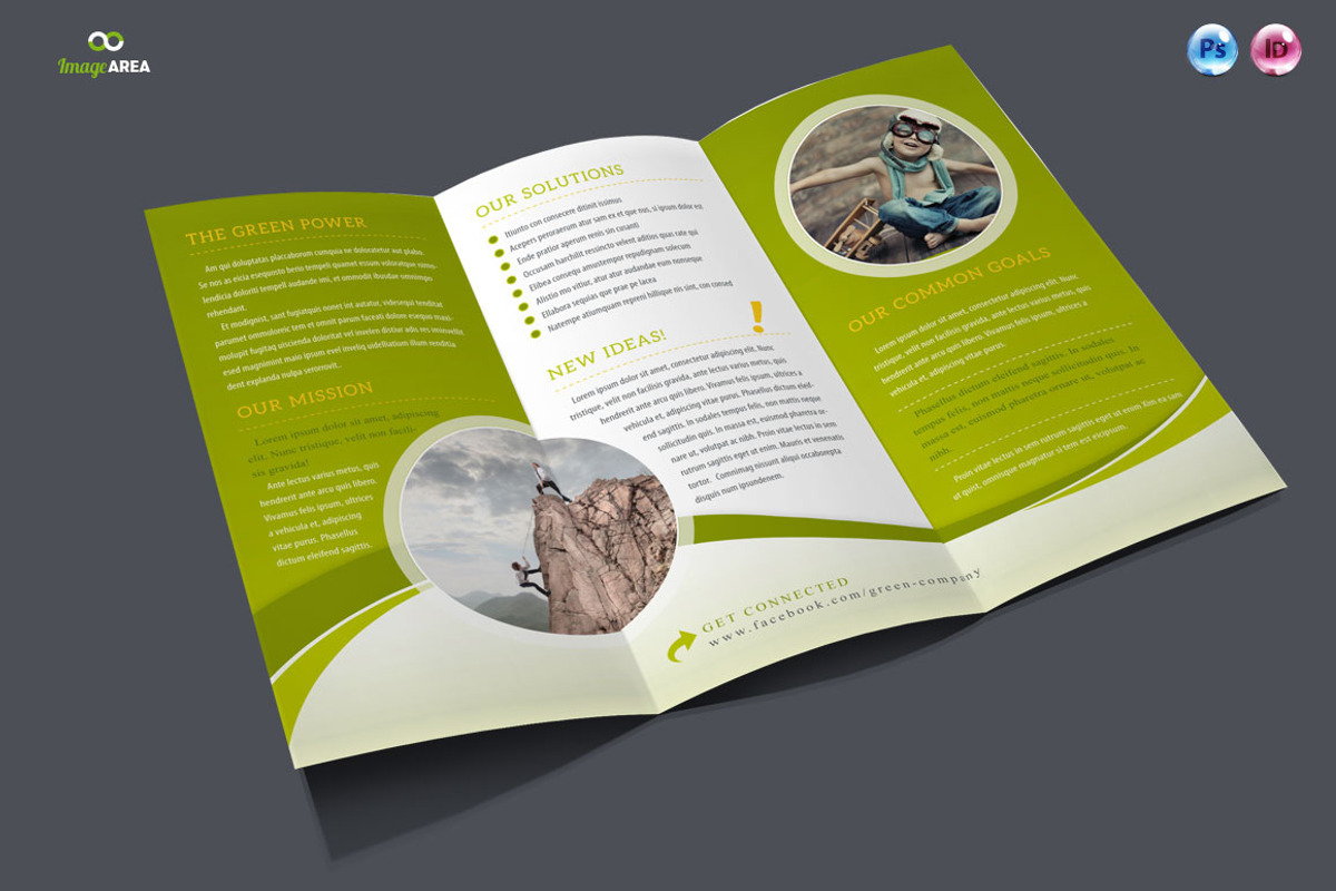 Trifold Brochure Vol. 2, a Brochure Template by Imagination Area