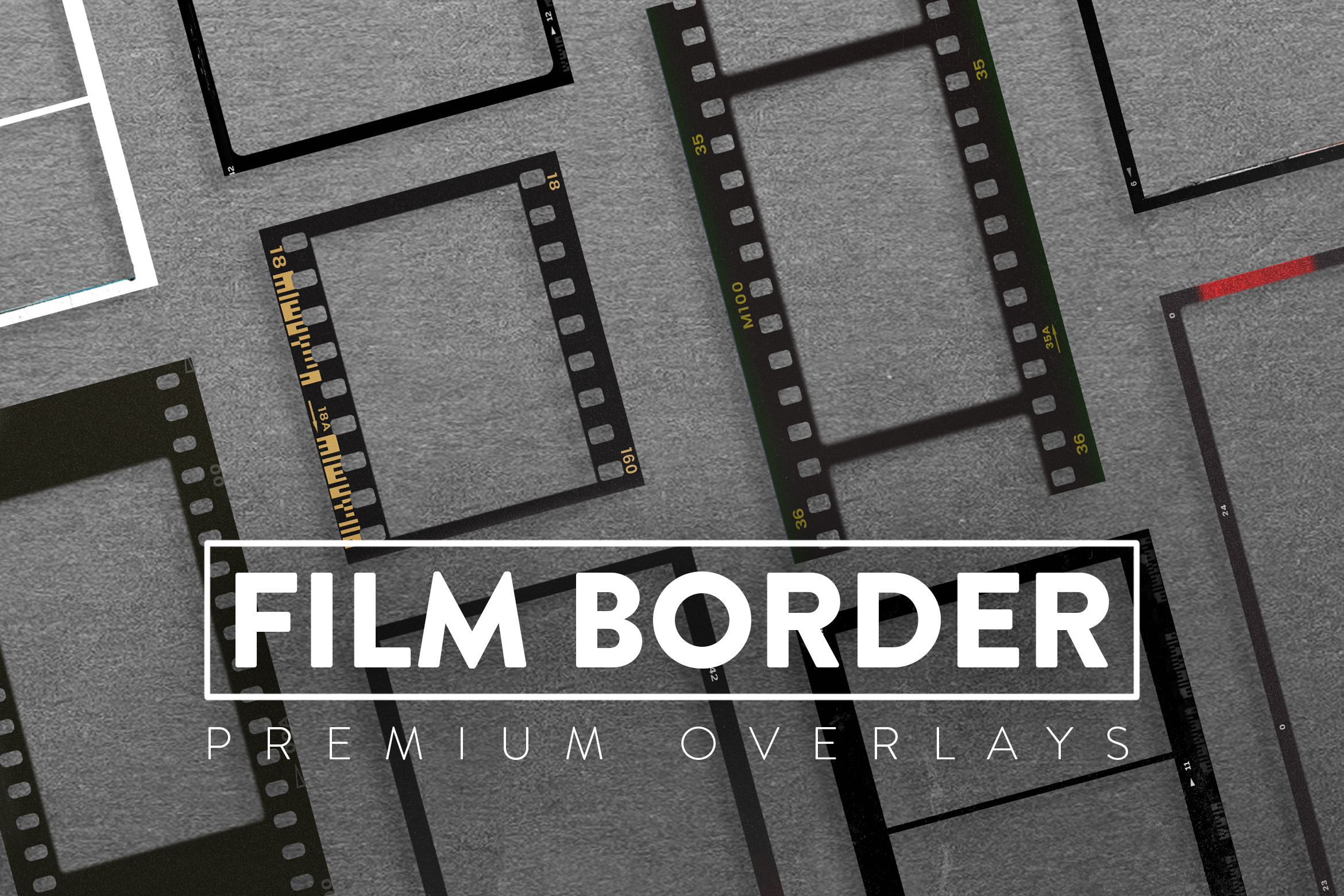 80 FILM FRAME | Negative Film Frames, a Graphic by CCPreset | Creative ...