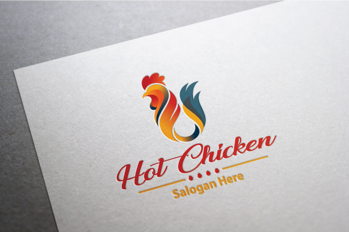 Hot Chicken Logo, a Branding & Logo Template by MotionMount