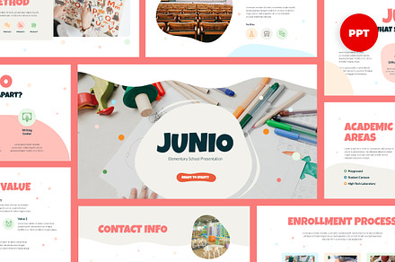 Childhood - Playful Powerpoint | Presentation Templates ~ Creative Market