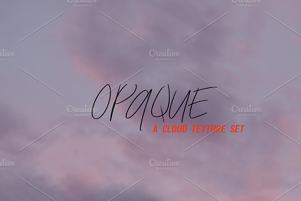 Opaque Cloud Texture Backgrounds, a Nature Photo by Shimmer Studio