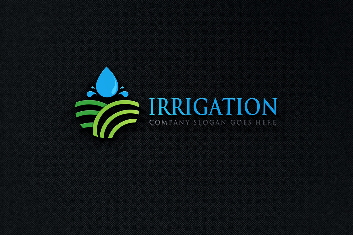 Irrigation Logo, a Branding & Logo Template by Mariyana