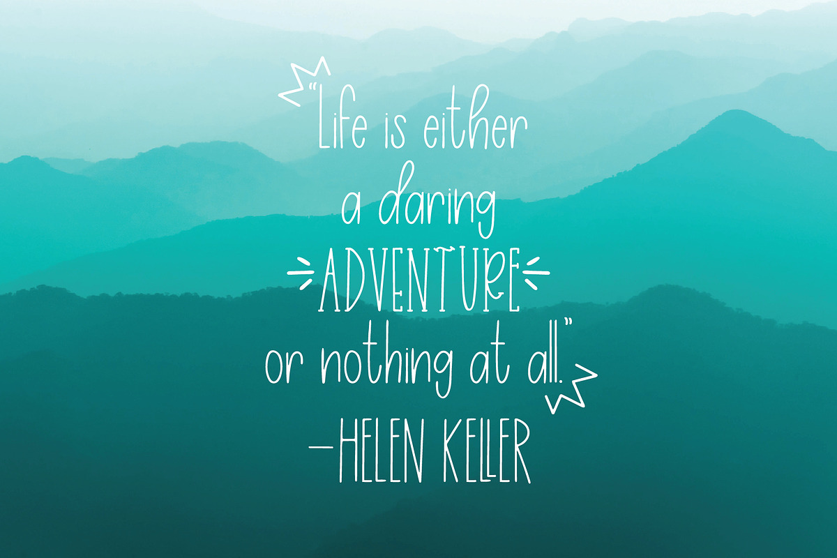 Easy Breezy Trio, Sans Serif Doodle, a Sans Serif Font by Jordyn Alison ...