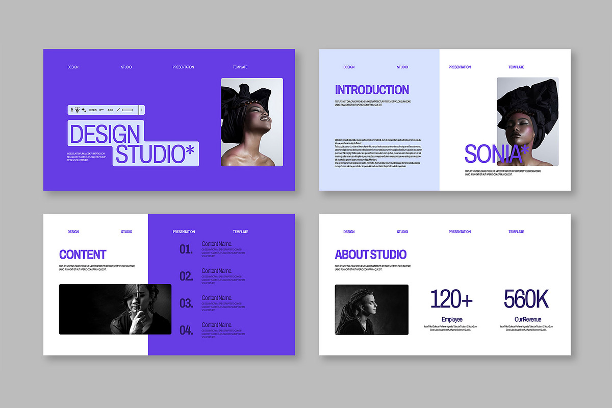 Design Studio Presentation Template