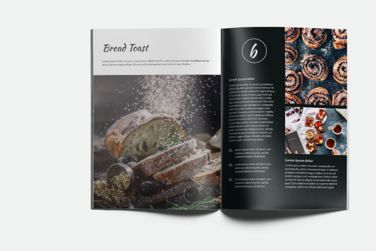 BAKERY - Bread Bifold Brochures, a Brochure Template by TypeMakers