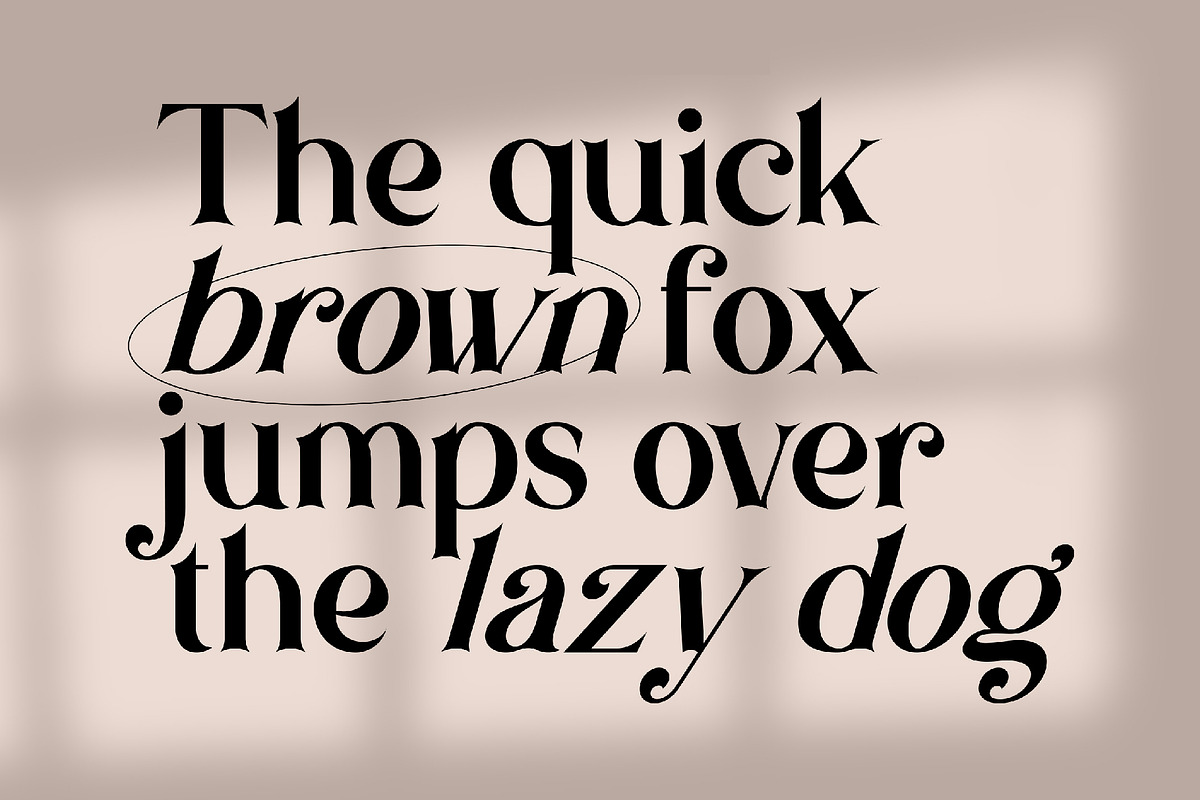 Brown Falco | Classy Serif Font, a Serif Font by roomspace creative lab