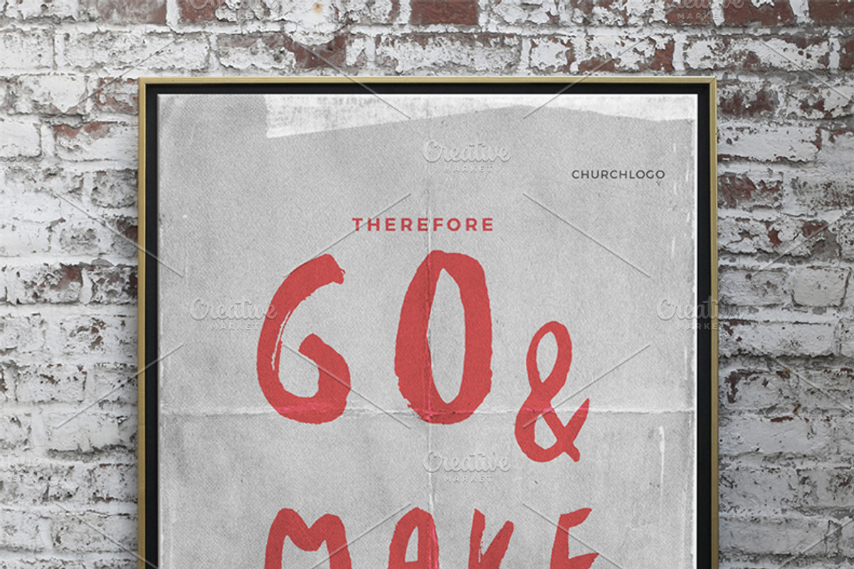 Christian Missions Poster/Template, a Flyer Template by Kreativity13