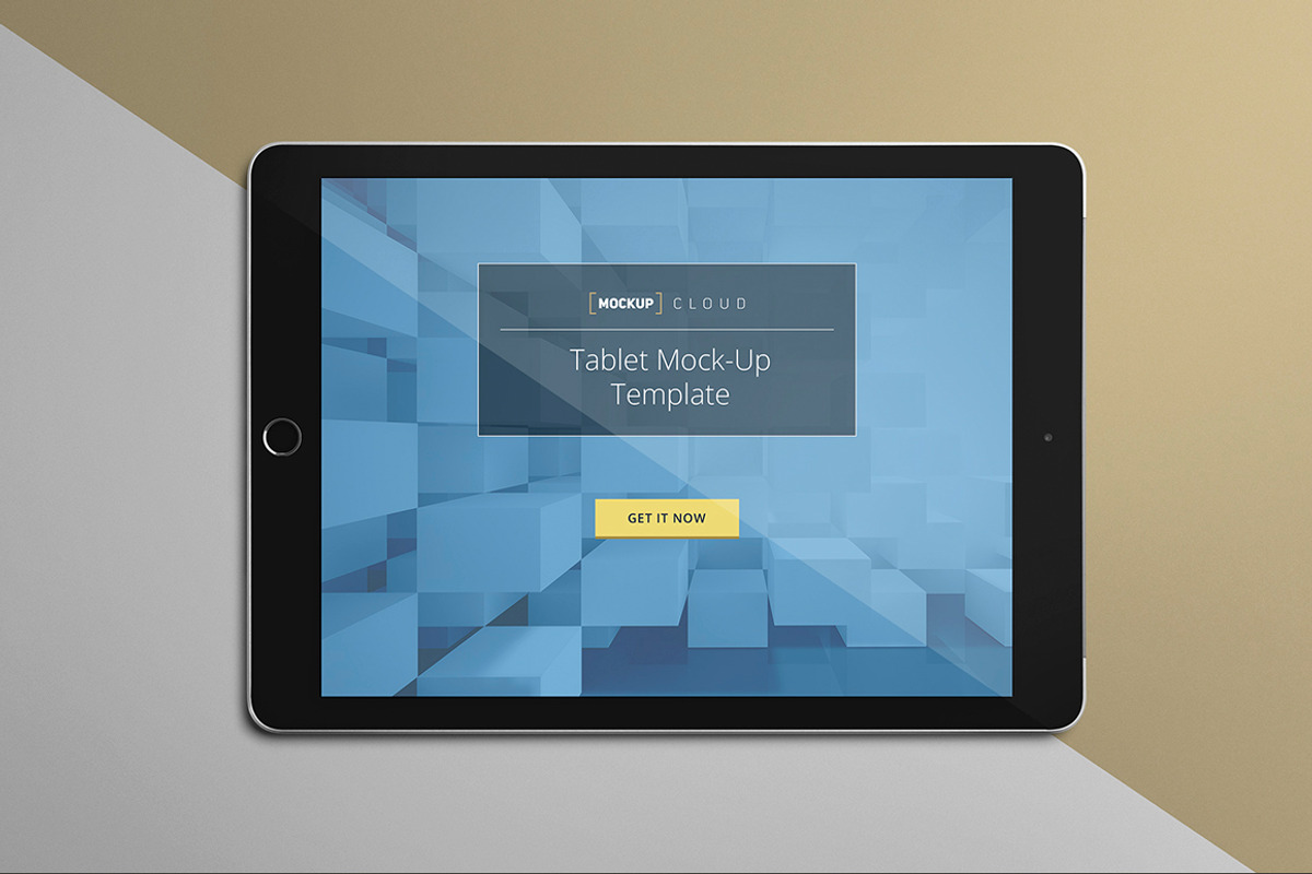 Tablet / iPad Mock-Up Set, an iPad Mockup by Mockup Cloud