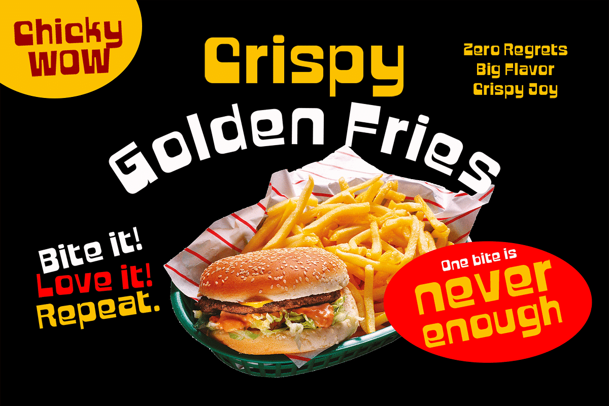 Quirky Weird - Unique Display Font, a Handwritten Font by overlaytemplates