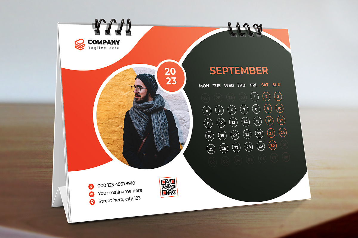 Desk Calendar 2023 Template