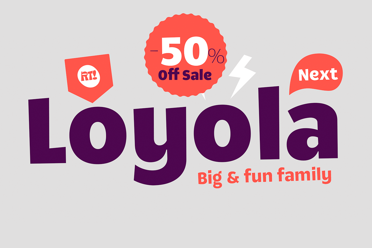 Loyola Next -50% All Bundle, a Font by Rodrigo Typo