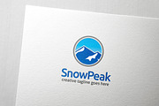 Snow Peak Logo | Branding & Logo Templates ~ Creative Market