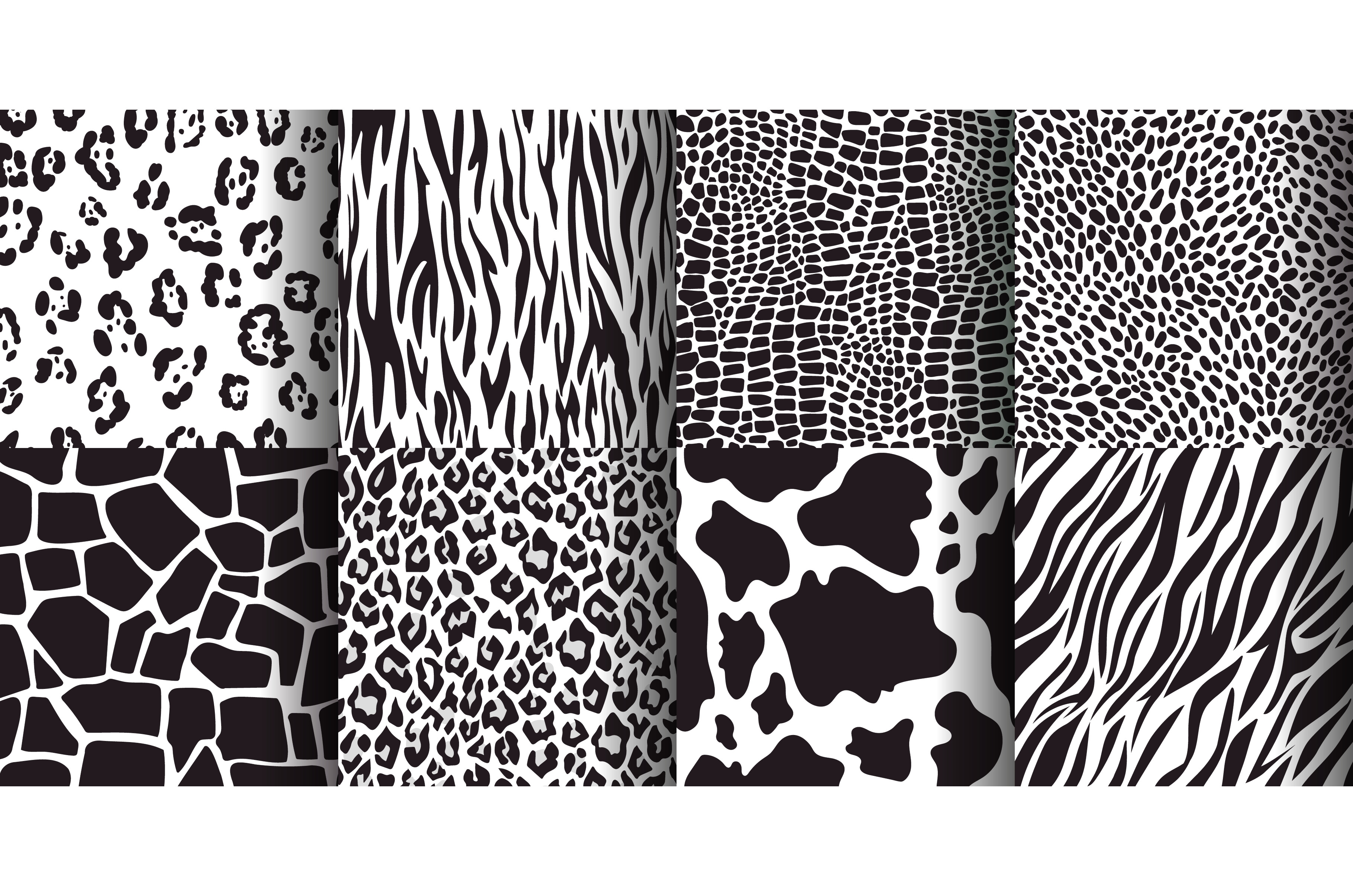 Animal skin seamless pattern, an Animal Illustration by Frogella