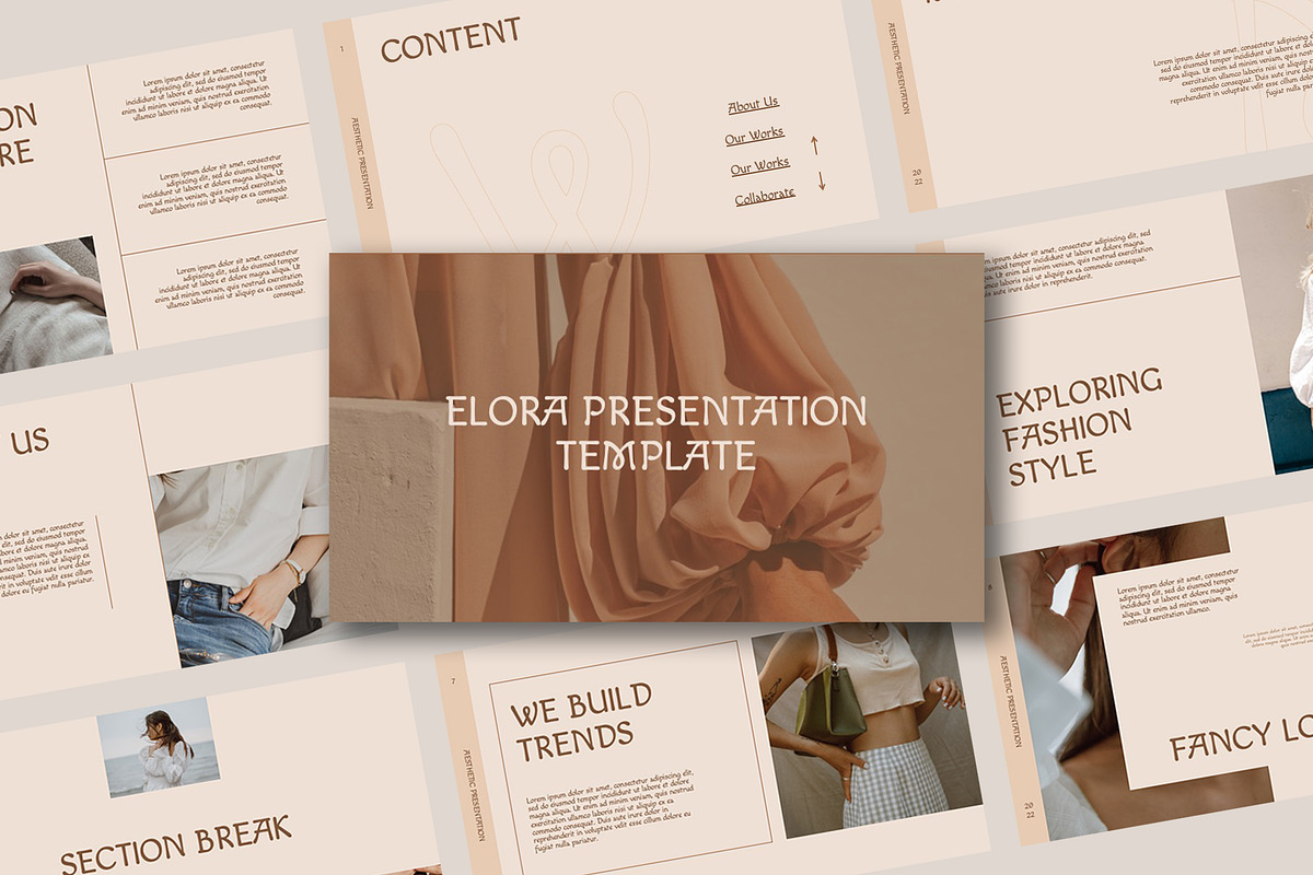 ELORA - Presentation Template, a Presentation Template by Youthlabs Studio