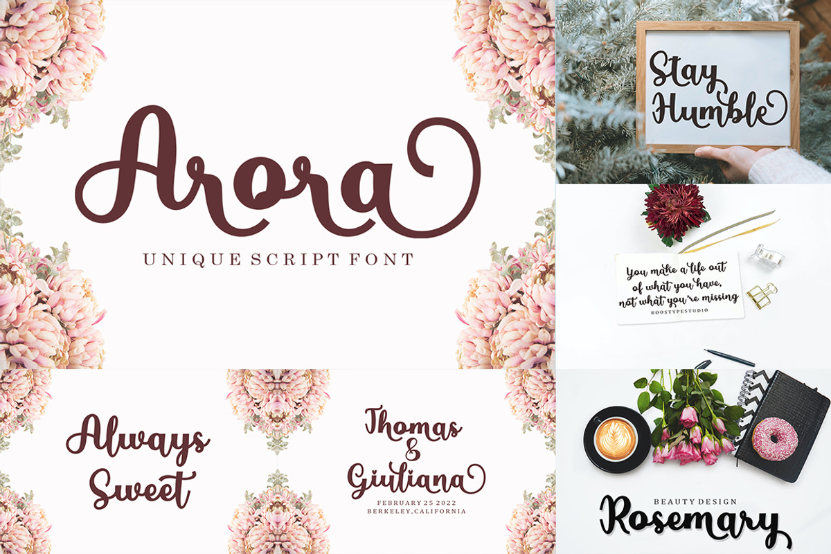 All Type Collection Font Bundle, a Script Font by Bosstype Studio