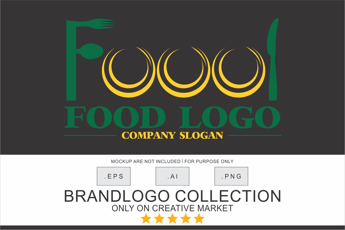 Food Logo, a Branding & Logo Template by Brandlogo