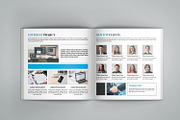 Square Bifold Corporate Brochure, a Brochure Template by Template Shop