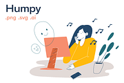 Humpy Illustrations, a Templates & Theme by Craftwork