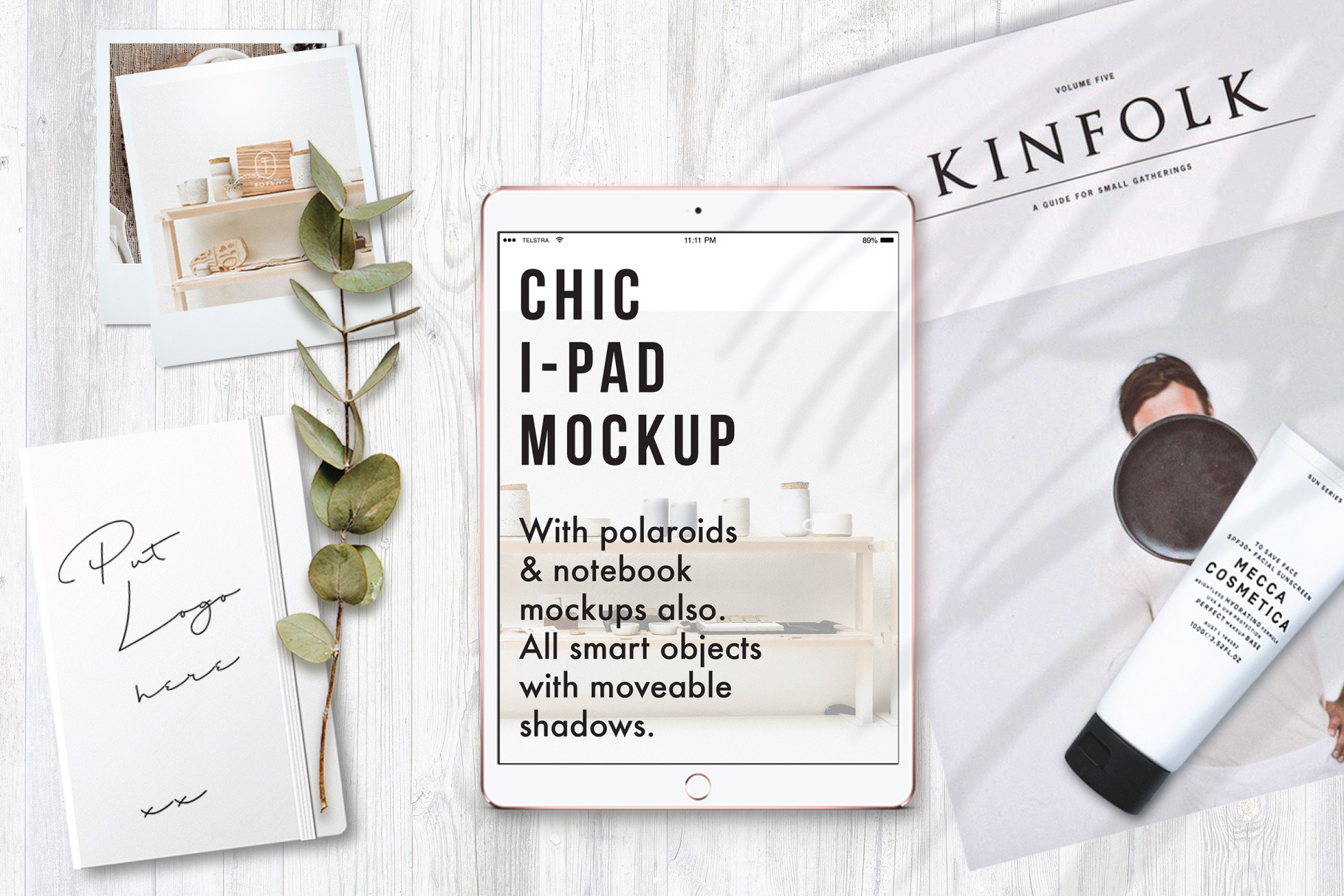 Chic Modern iPad Mockup, an iPad Mockup by Tropical Type
