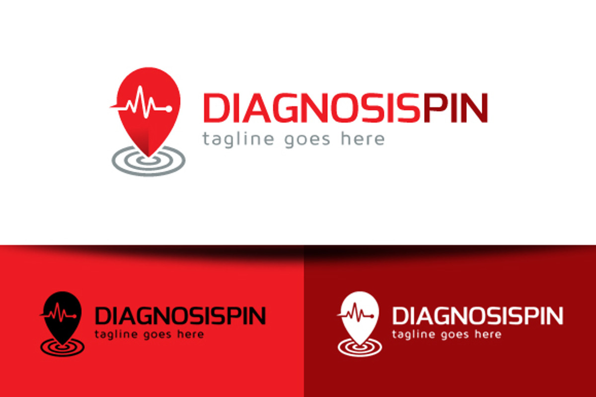 Diagnosis Point Logo Template, a Branding & Logo Template by gunaonedesign