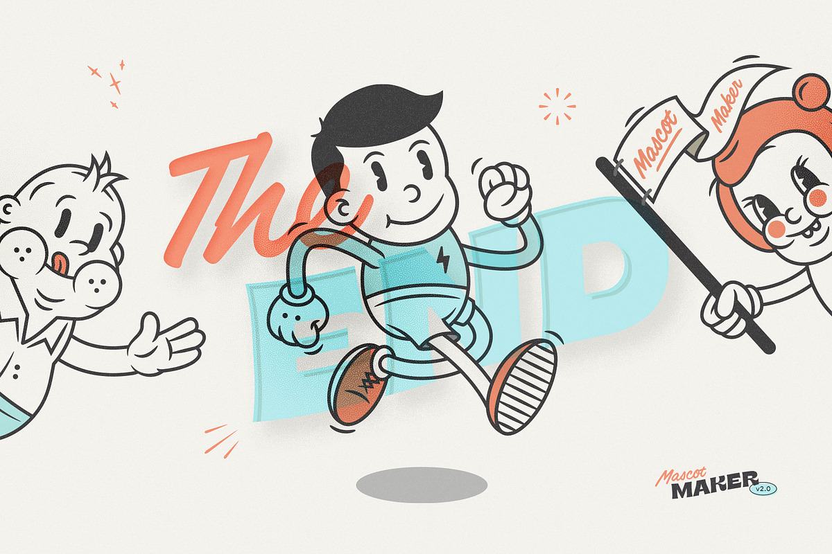 Mascot Maker v2.0: Vector Toolkit, a Person Illustration by Staple.