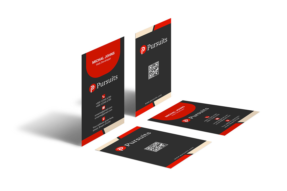 Business Card, a Business Card Template by UI_Expert