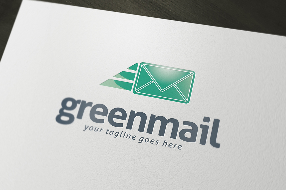 Green Mail Logo Template, a Branding & Logo Template by PixaSquare