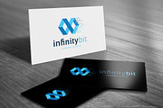 Infinity Bit, a Branding & Logo Template by Vectorwins Premium Shop