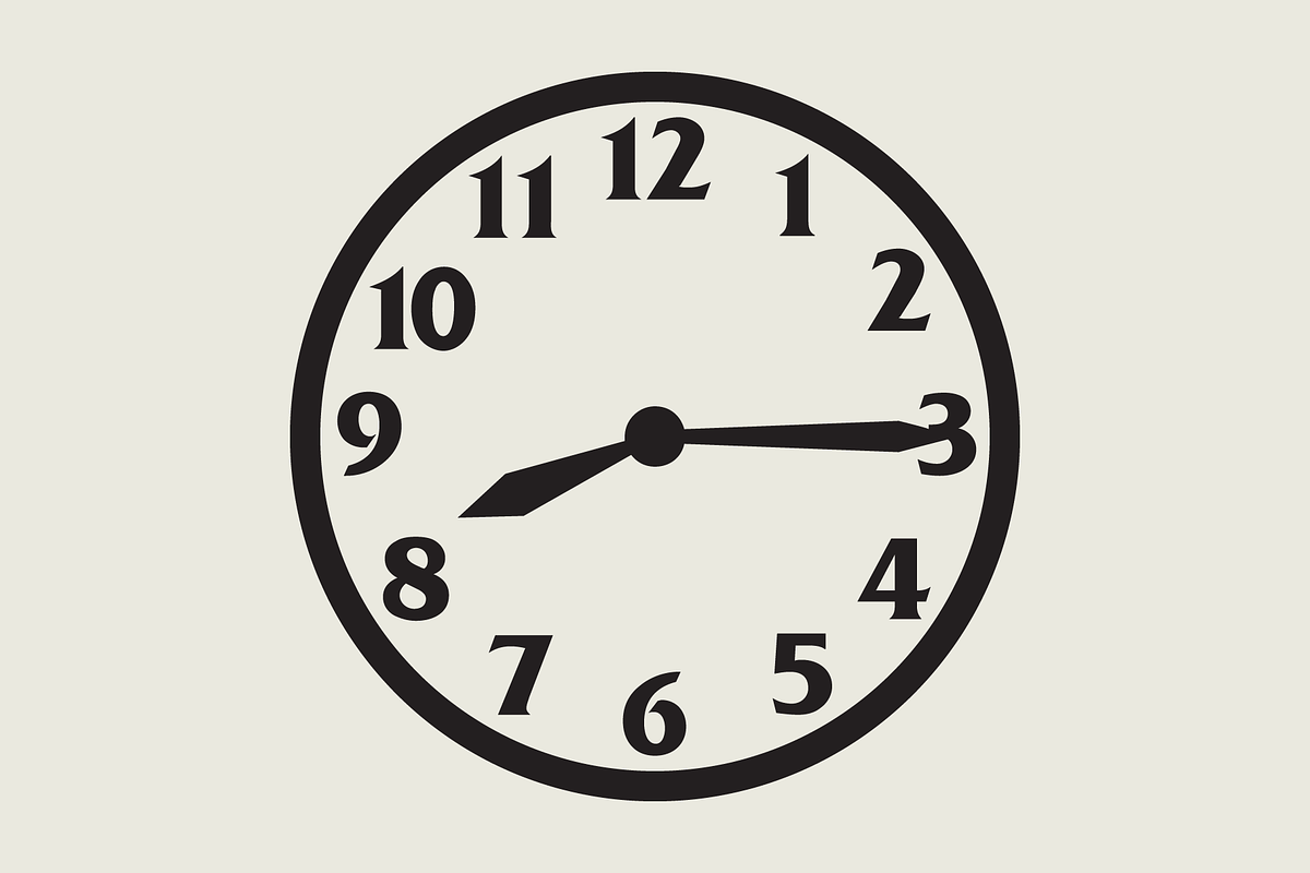 Time Clocks Font, a Symbol Font by GG Design