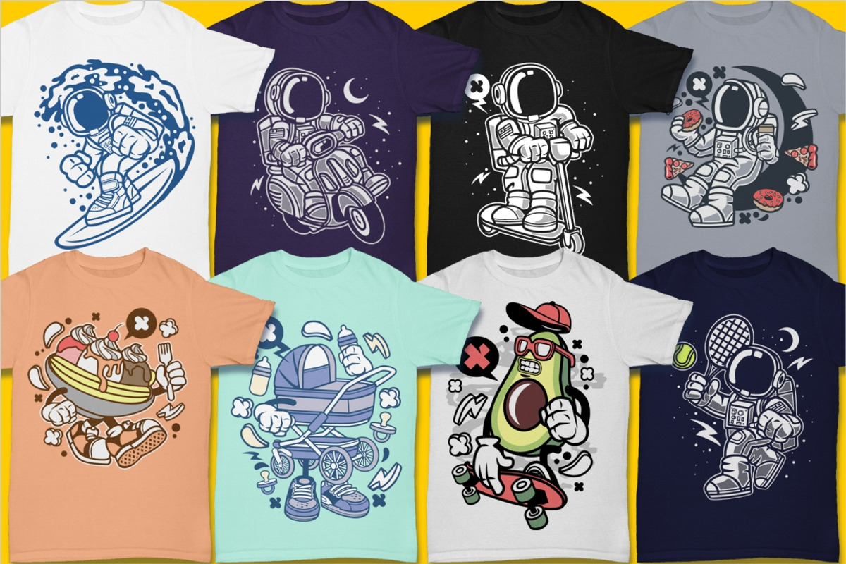 Cartoon Vector #3 Design Bundle, an Illustration by roach_graphic