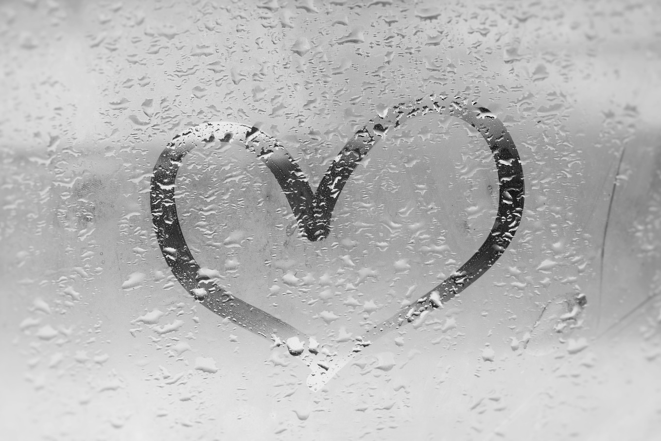 Cold heart featuring condensation, heart, and winter, an Abstract Photo ...